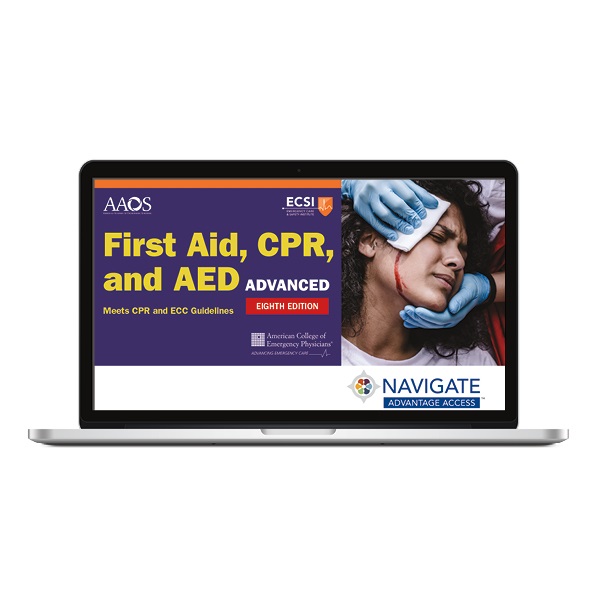 Navigate Advantage Access for Advanced First Aid, CPR, and AED, Eighth ...