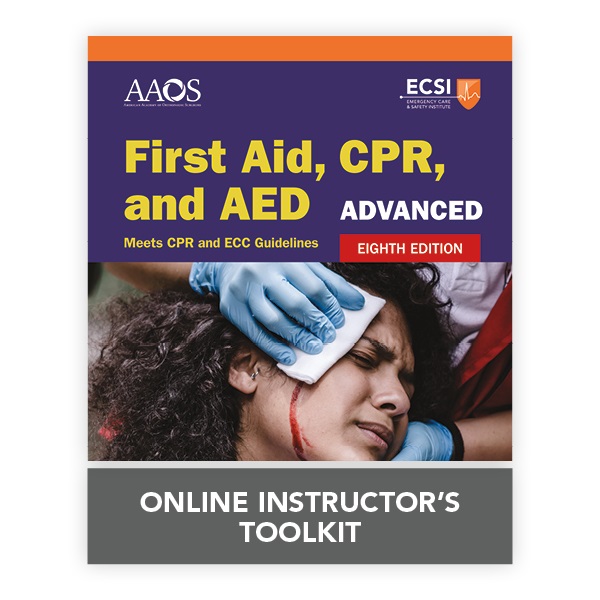 Advanced First Aid, CPR, and AED Online Instructor Toolkit: 9781284430561